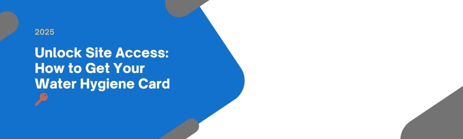 How to Get Your National Water Hygiene Card (The 'Blue Card')